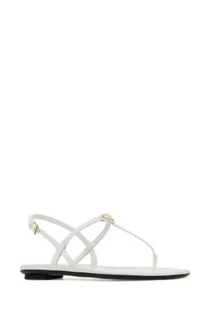 Prada Leather Thong Sandals