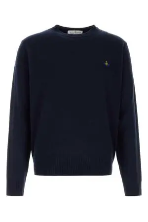 VIVIENNE WESTWOOD Midnight Wool Blend Alex Sweater - Blue