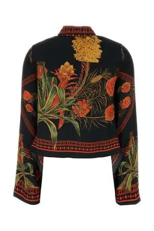 Blumarine Printed Twill Shirt