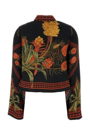 Blumarine Printed Twill Shirt - Multicolor