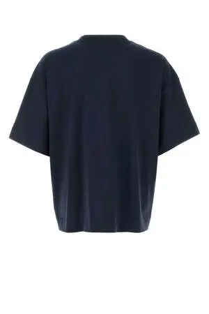 Dries Van Noten Midnight Cotton Heno Oversize T-shirt - Blue