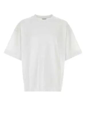 Dries Van Noten Cotton Heno Oversize T-shirt - White