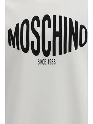 Moschino Printed Organic Cotton Sweatshirt