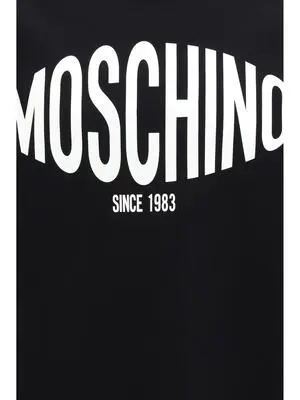 Moschino Printed Organic Cotton Sweatshirt