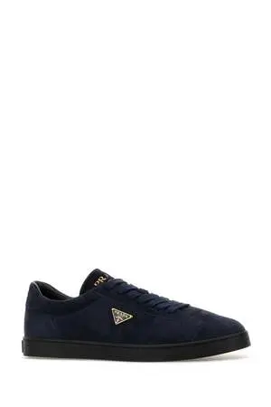 Prada Dark Suede Sneakers