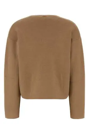 Max Mara Camel Wool Blend Zibello Sweater