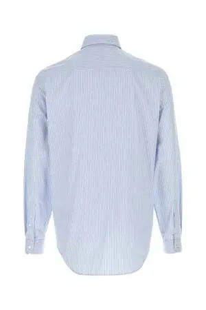Versace Embroidered Poplin Shirt - Multicolor