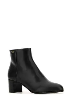 Prada Leather Ankle Boots