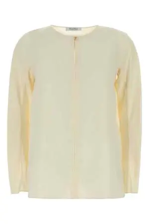 Max Mara Stretch Silk Mitico Blouse