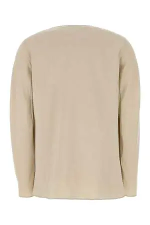 Max Mara Sand Stretch Silk Mitico Blouse - Brown