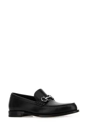 FERRAGAMO Leather Teatro Loafers
