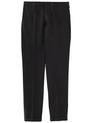 Paul Smith Cotton Tailored Pants - Black