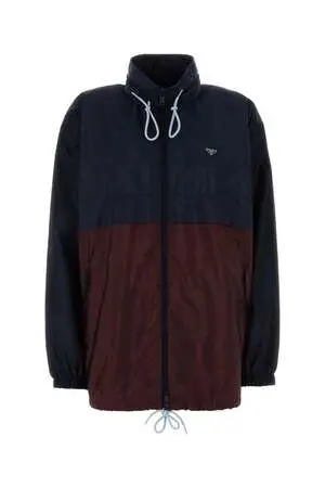 Prada Two-tone Re-nylon Windbreaker - Multicolor
