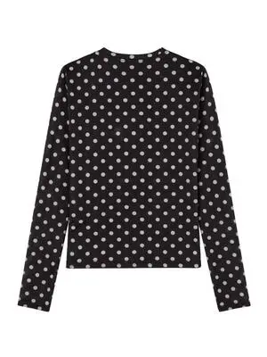 GANNI Long-sleeved Top - Black