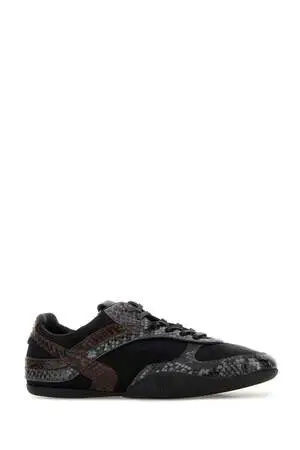 Miu Miu Fabric And Leather Sneakers