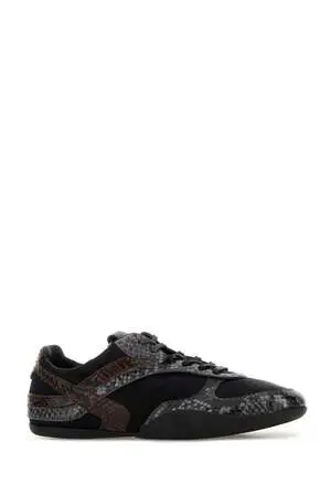 Miu Miu Fabric And Leather Sneakers - Multicolor