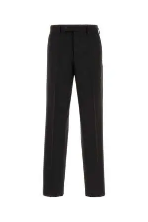 Fendi Chocolate Twill Pant - Brown