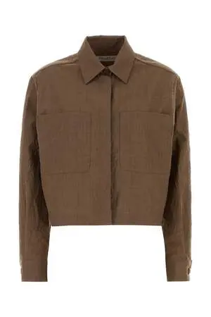 Max Mara Biscuit Wool Ricordo Shirt - Brown