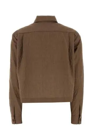 Max Mara Wool Ricordo Shirt - Brown