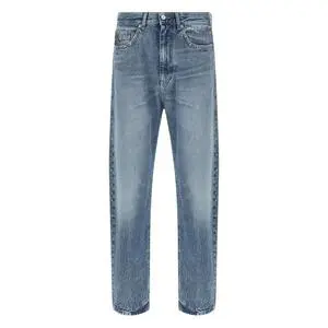 Versace Denim Regular & Straight-leg Jeans - Blue