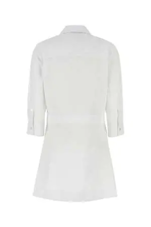 Gucci Poplin Shirt Dress - White