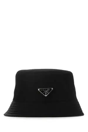 Prada Nylon Bucket Hat - Black