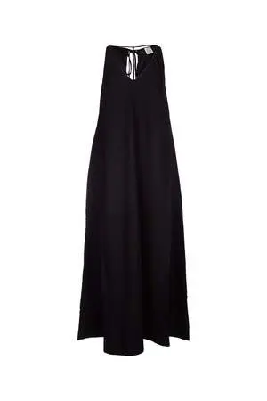 TOTEME T-strap Crepe-back Satin Dress - Multicolor