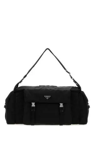Prada Re-nylon Explore Travel Bag - Black