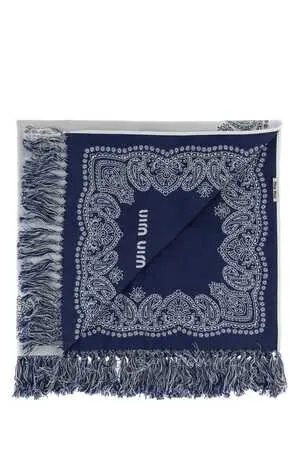 Miu Miu Cotton Beach Towel