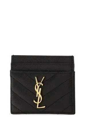 Saint Laurent Leather Card Holder