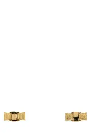 FERRAGAMO Metal Vara Earrings - Gold