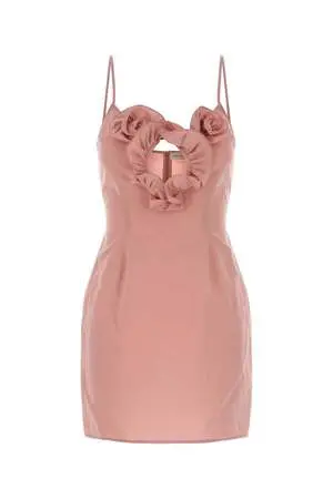 Magda Butrym Cotton Blend Mini Dress - Pink