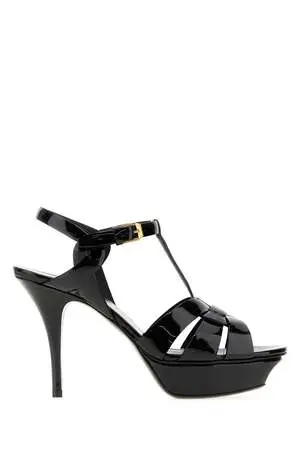 Saint Laurent Leather Tribute Sandals