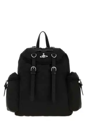 VIVIENNE WESTWOOD Fabric Highland Backpack - Black