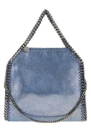 Stella McCartney Light Shaggy Deer Falabella Handbag - Blue