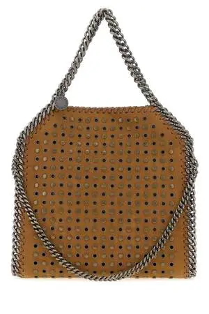 Stella McCartney Alter Suede Falabella Handbag - Brown