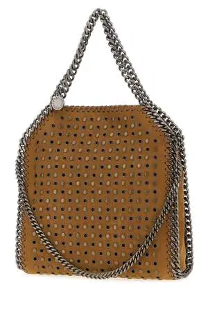 Stella McCartney Alter Suede Falabella Handbag - Brown