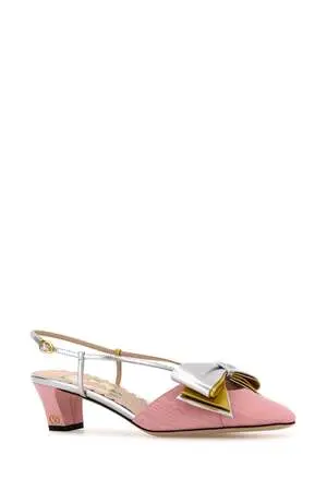 Valentino Garavani Fabric Bow Pumps