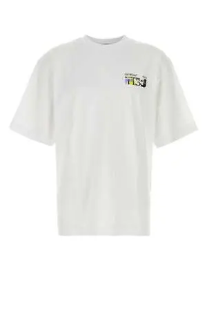 Off-White Cotton T-shirt - White