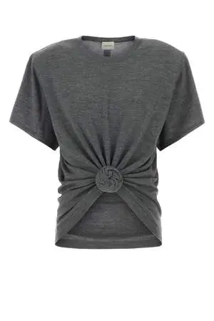 Magda Butrym Grey Wool T-shirt