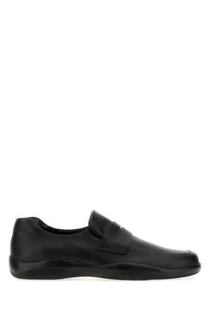 Prada Leather Toblach Loafers