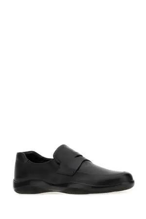 Prada Leather Toblach Loafers