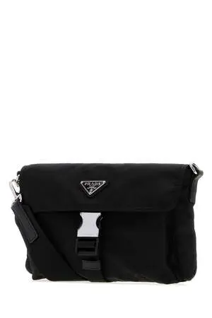 Prada Black Fabric Phone Holder
