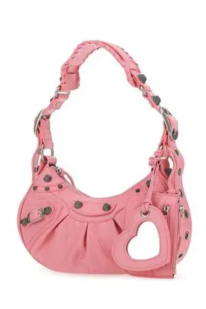 Balenciaga Nappa Leather Le Cagole Xs Shoulder Bag - Pink
