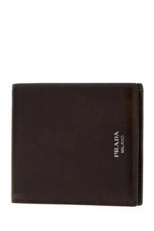 Prada Chocolate Leather Wallet
