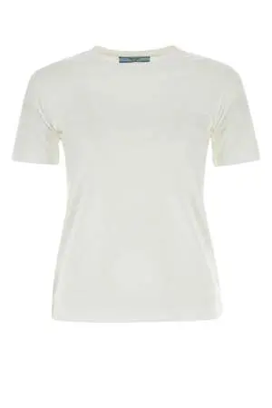 Prada Cotton T-shirt Set - White