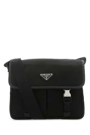 Prada Re-nylon Crossbody Bag - Black