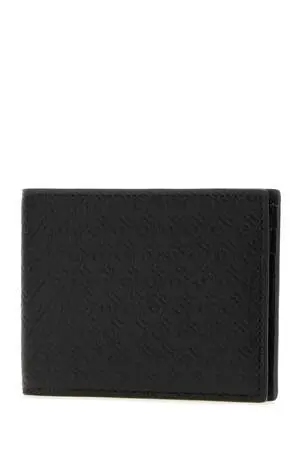 FERRAGAMO Leather Wallet - Black