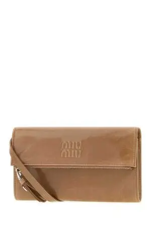 Miu Miu Powder Leather Pouch
