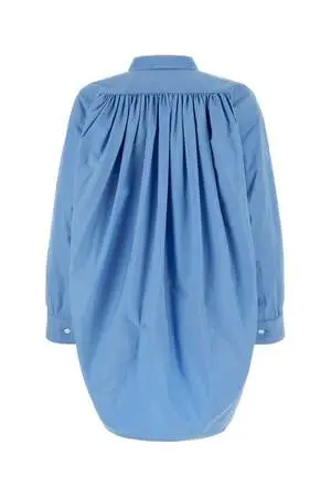 Bottega Veneta Cotton Blend Shirt - Blue